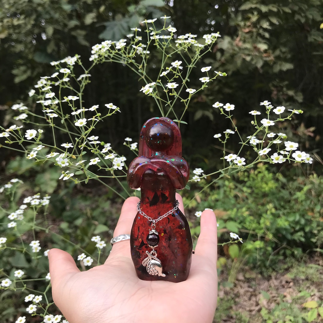 Underworld Queen Persephone She Listens Goddess Statue (story Goddess ...