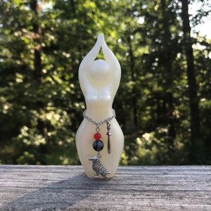 Badb Catha Goddess Statue statue, Crow, Raven, Warrior Goddess, Great ...
