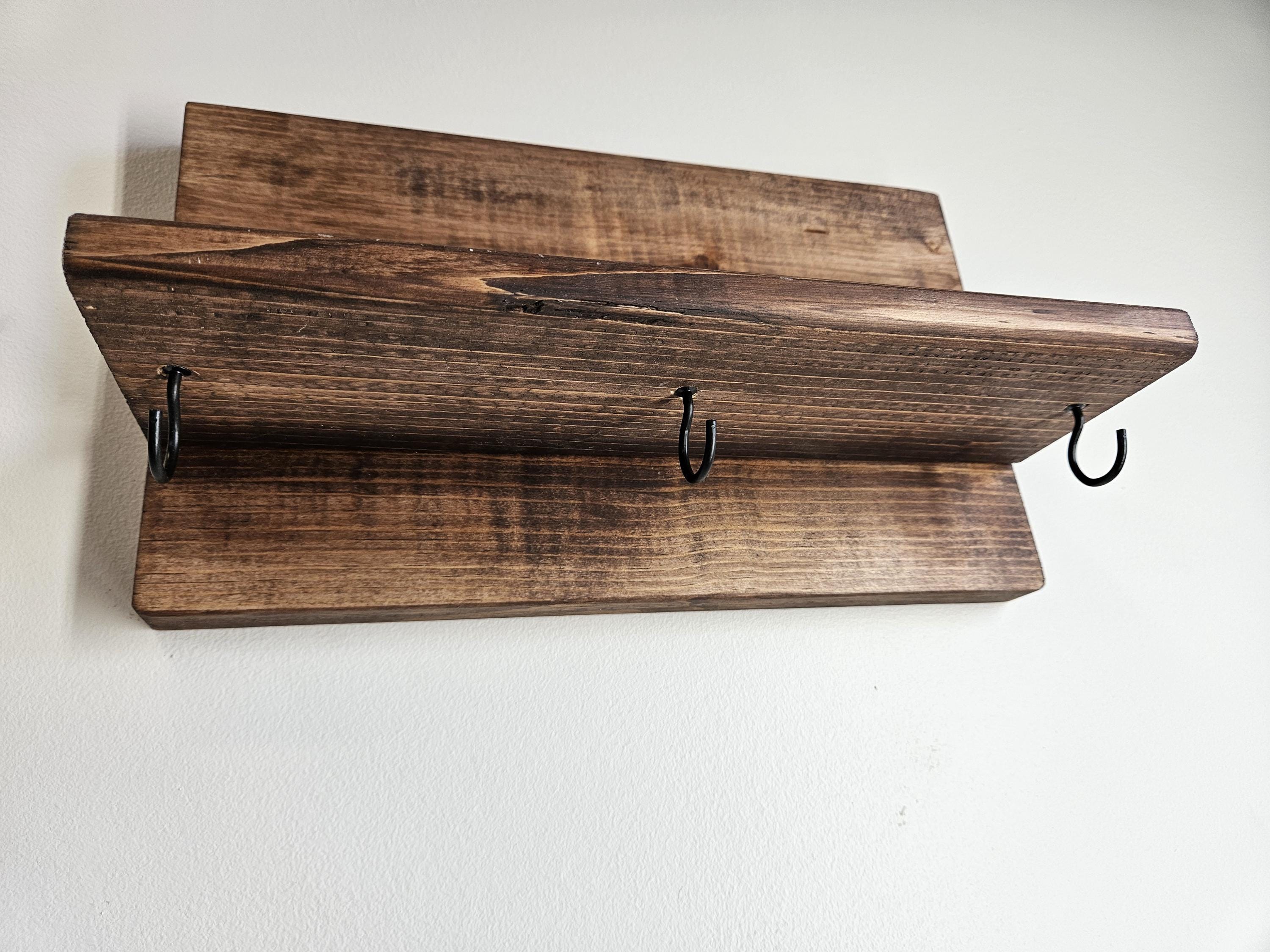 Coffee Cup Rack/ Coffee Bar Shelf - Etsy