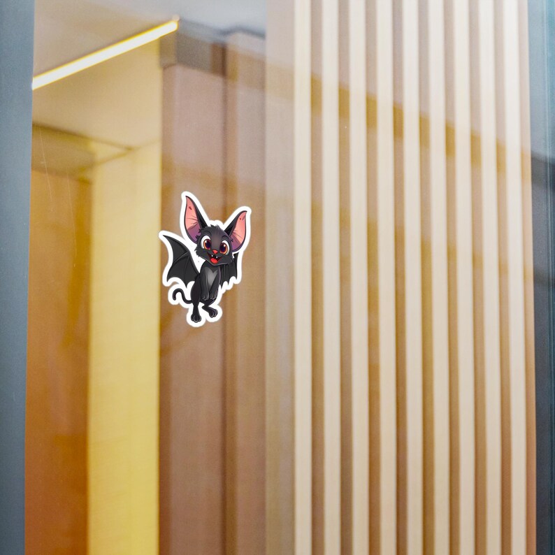Spooky Bat Sticker - Etsy