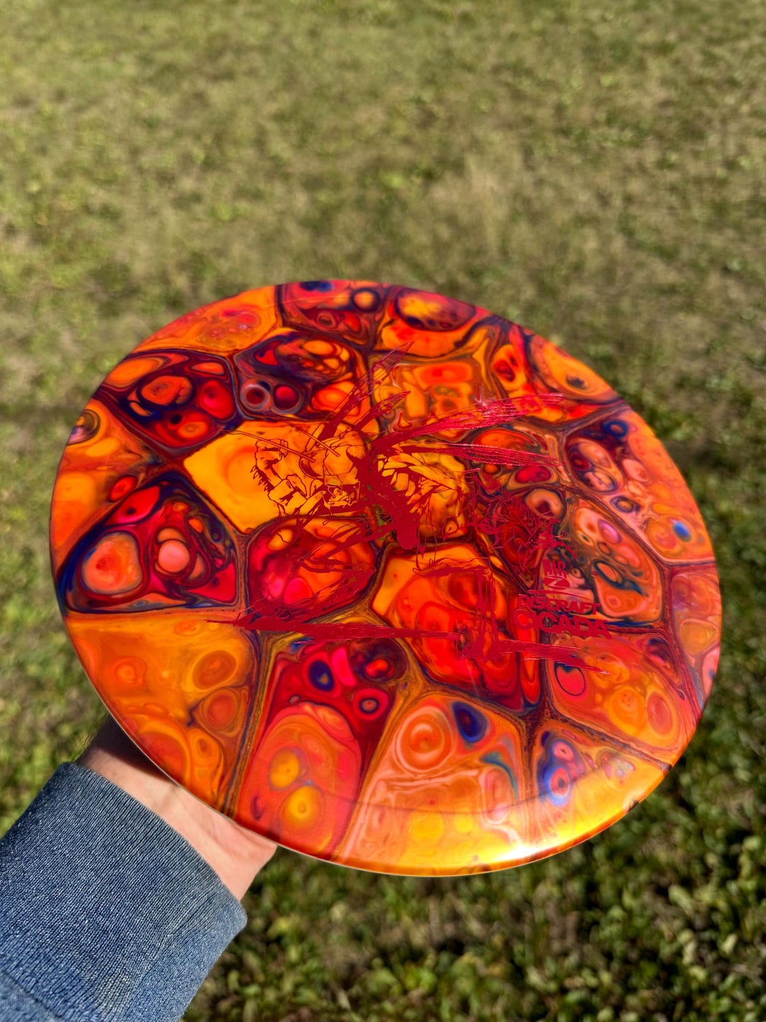 Discraft Custom Dyed Cicada Disc New Big Z Plastic Fairway Driver 7/6/1 ...