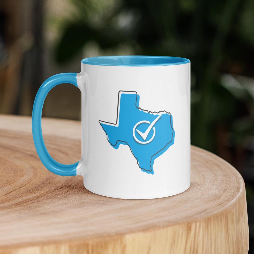 TEXAS “vote Blue” Democrat Kamala Harris Coffee Tea Mug - 11oz, 15oz ...