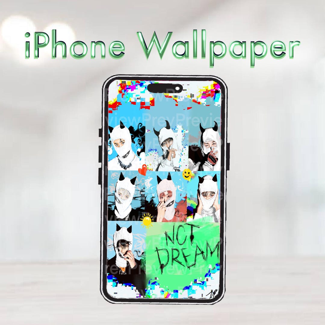 NCT Dream iPhone Wallpaper: ISTJ Era Fan Art (digital Download) - Etsy
