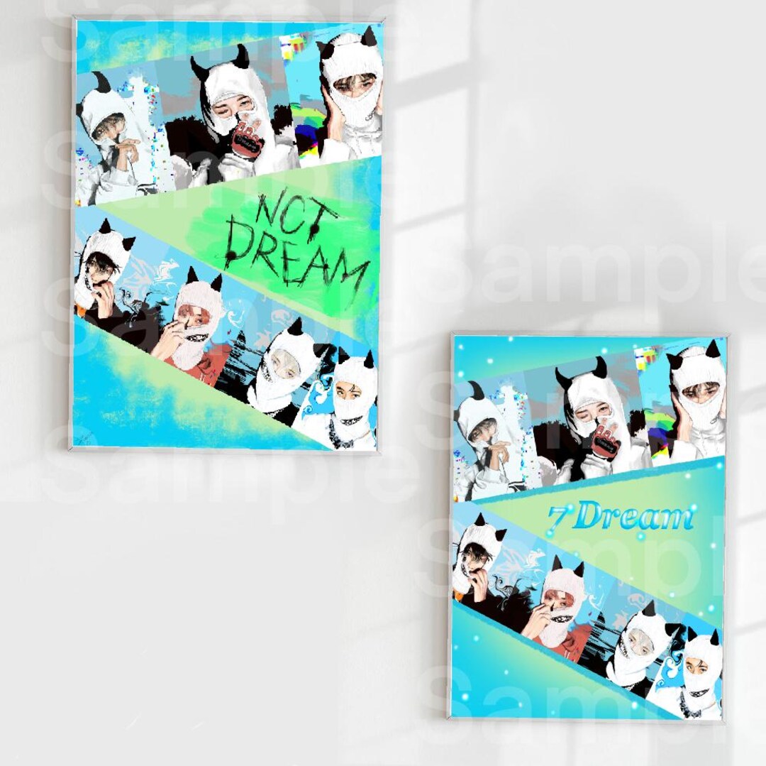 Hand Drawn NCT Dream ISTJ Poster Prints - Etsy