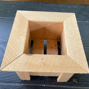 Mini Cedar Planter - Unique - Succulents - Indoor or Outdoor ...