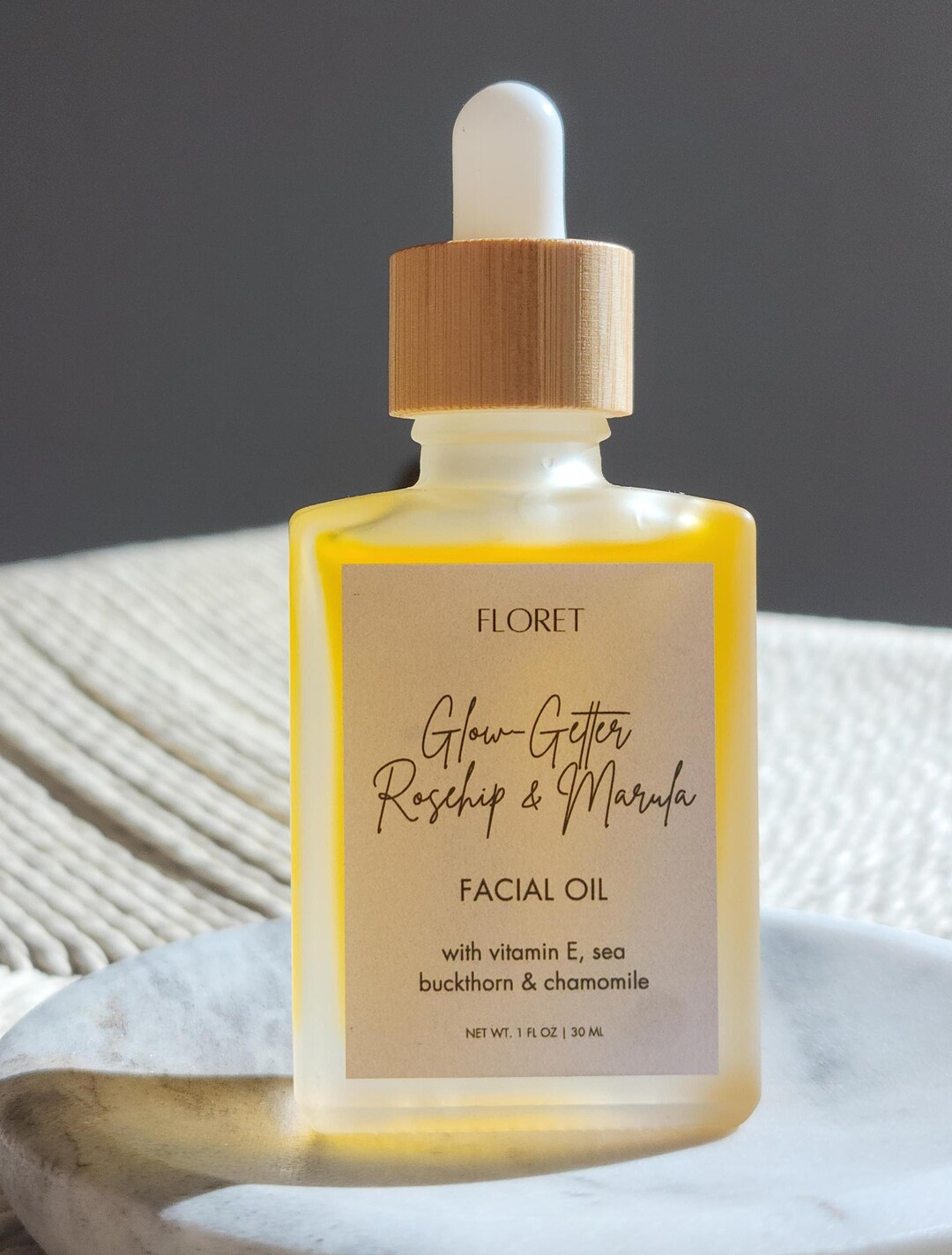 All-natural Rosehip & Marula Facial Oil | Squalene | Antioxidant ...