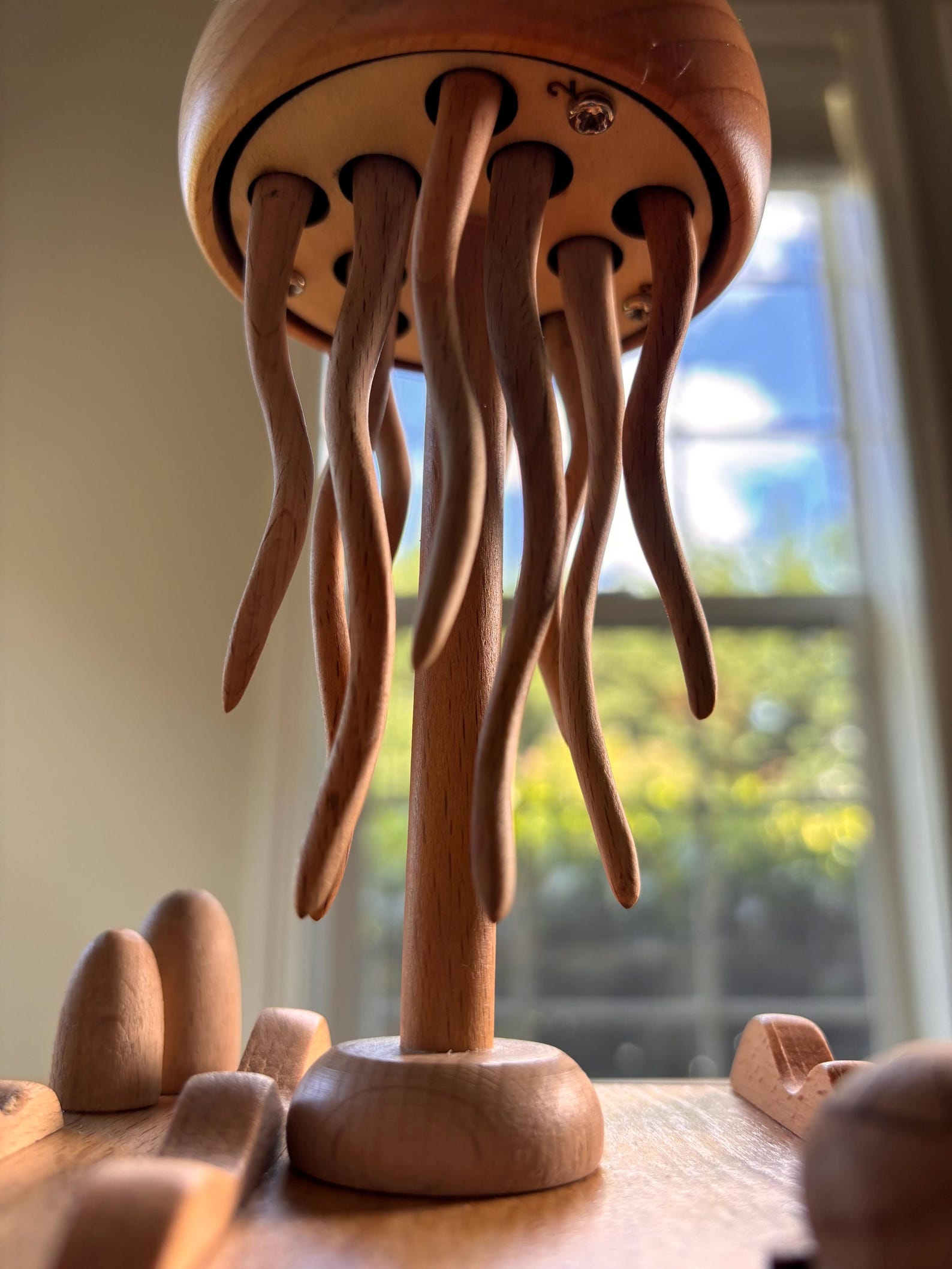 Wooden Jellyfish Music Box With Optional Custom Engraving – Handmade ...