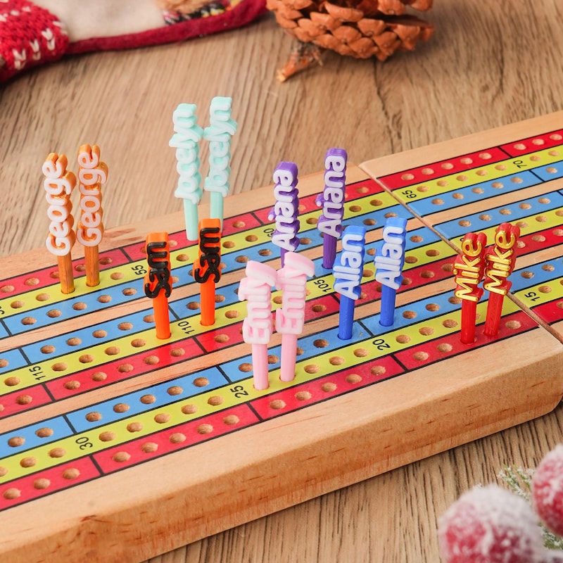 Personalized Name Cribbage Pegs - Etsy