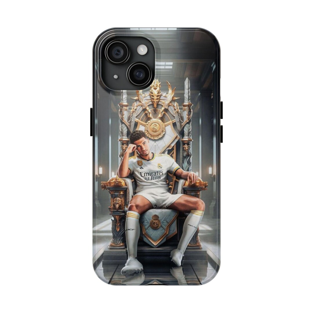 Real Madrid Jude Bellingham Soccer Phone Case - Tough Phone Cases ...