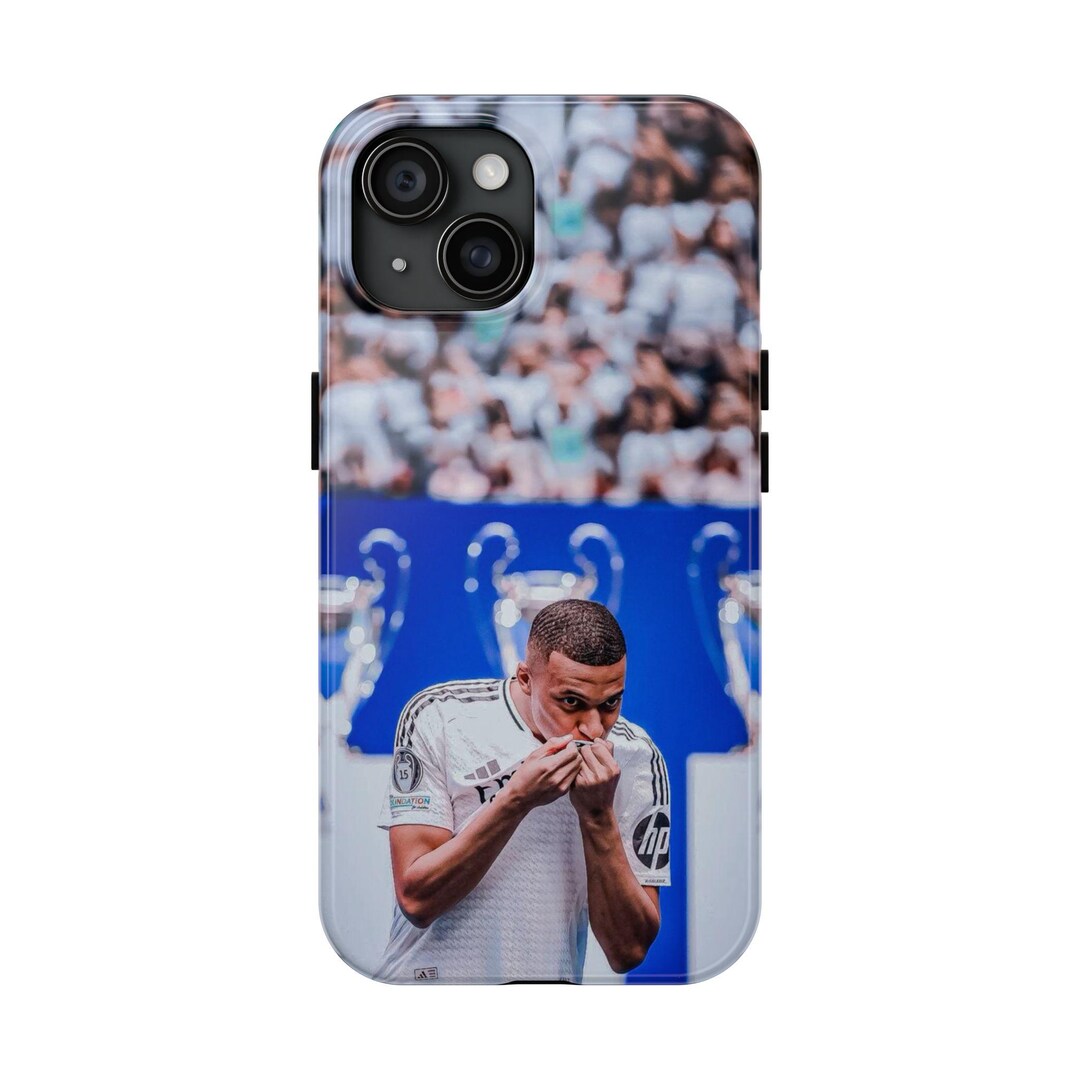 Real Madrid Mbappe Soccer iPhone Case, Football Phone Cover, Sports Fan ...