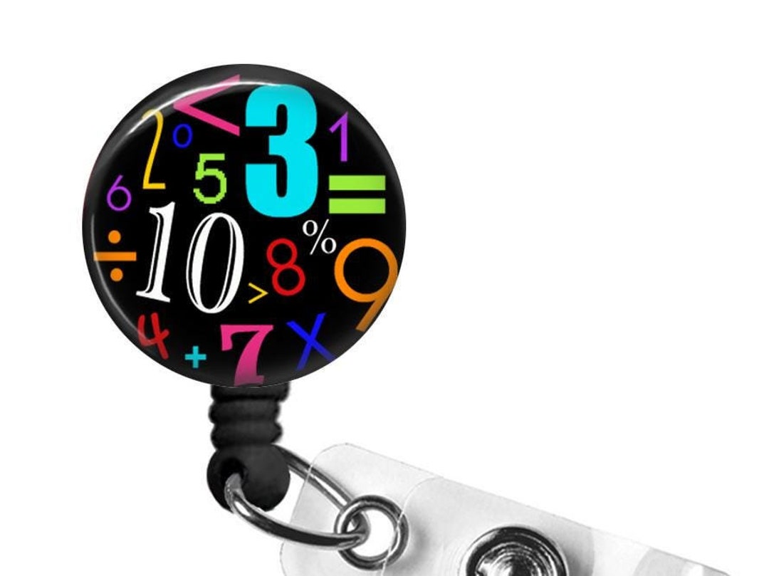 Math Teacher Lanyard Numbers, End of the Year, Teacher Appreciation ...