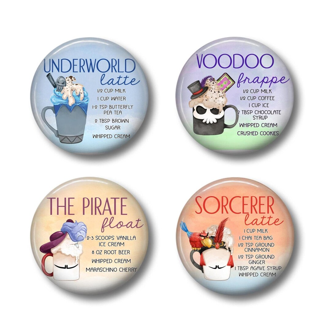 Villain Recipe Magnets - Cute, Fun Fridge Decor, Unique Party Favors ...