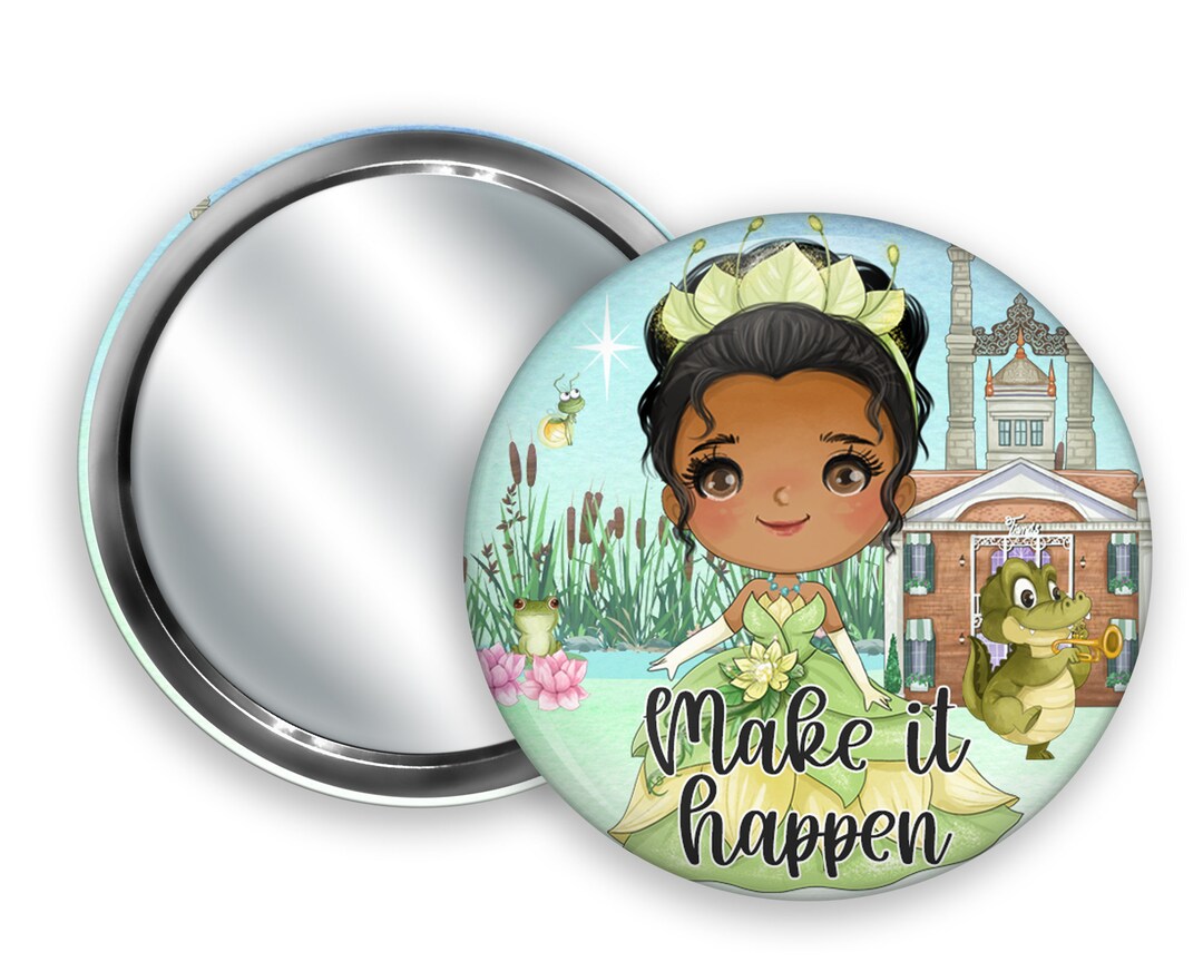 Make It Happen Magical Bayou Princess Pocket Mirror Travel Accessories ...