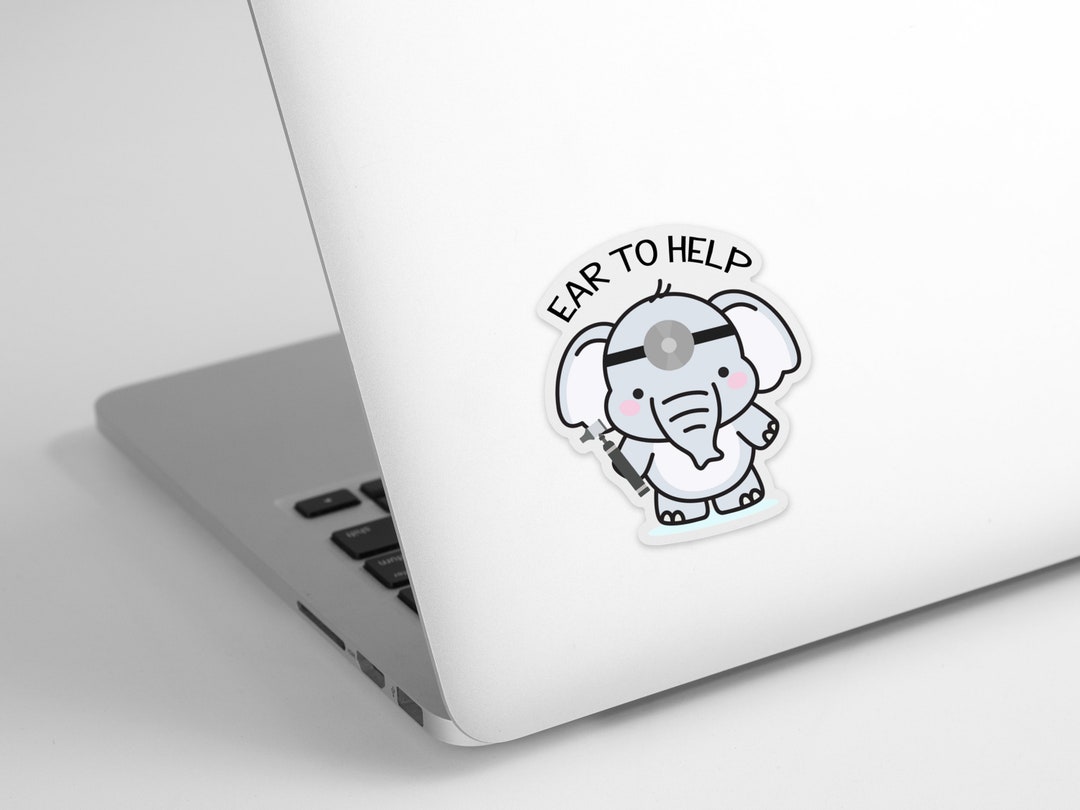 Vinyl Sticker Funny Medical Puns Sticker, Audiology ENT Sticker, Quote ...