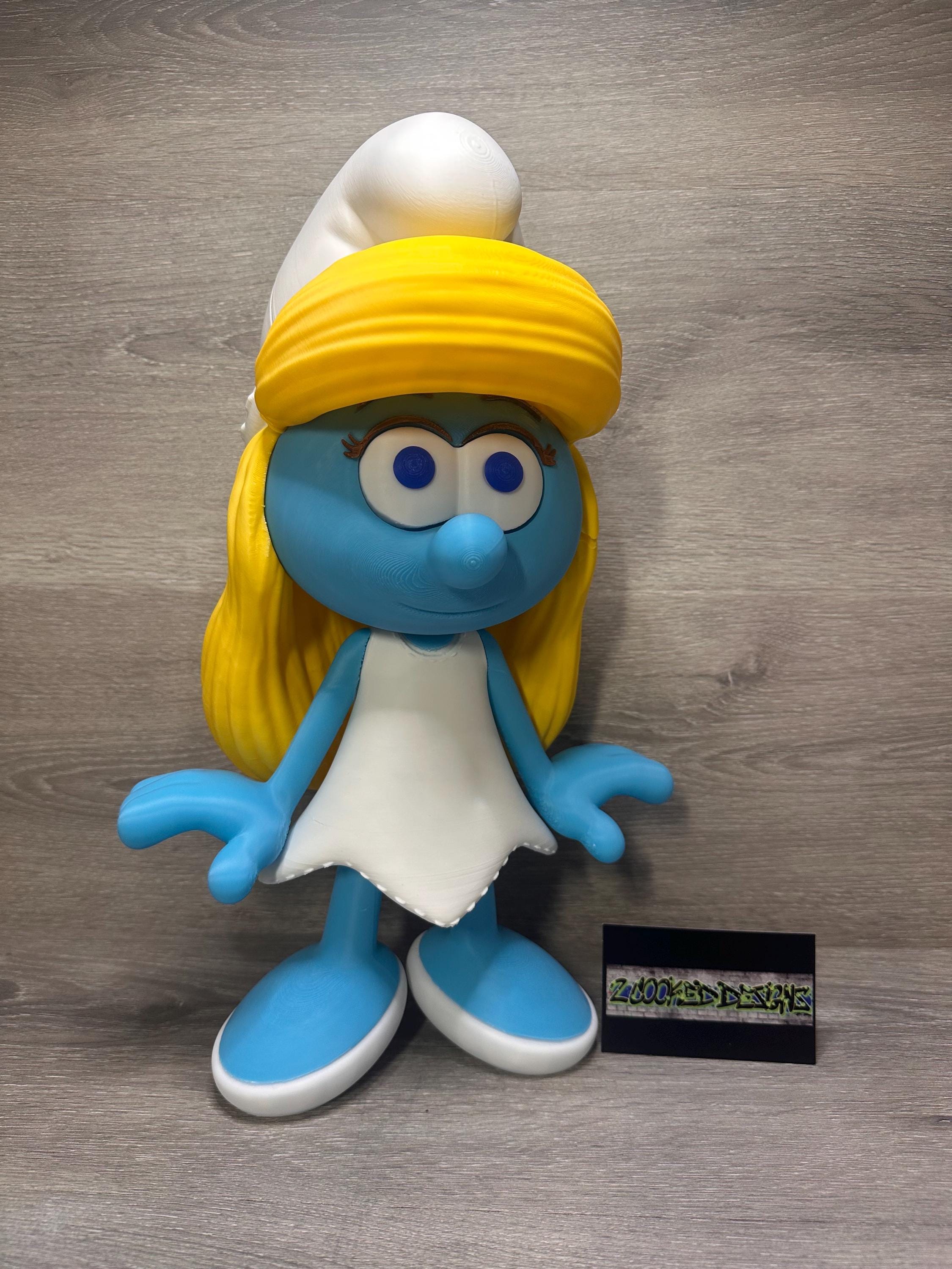 3D Printed Smurfette Character - Etsy