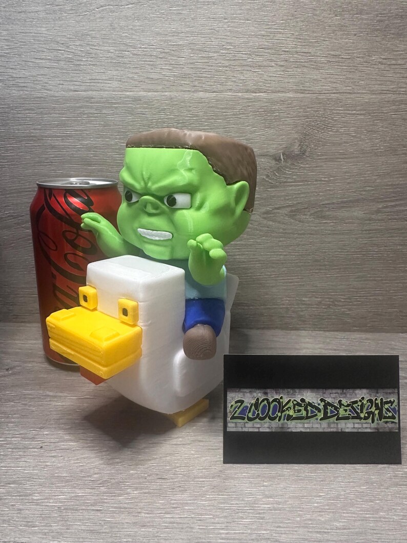 3D Printed Chicken Jockey - Etsy