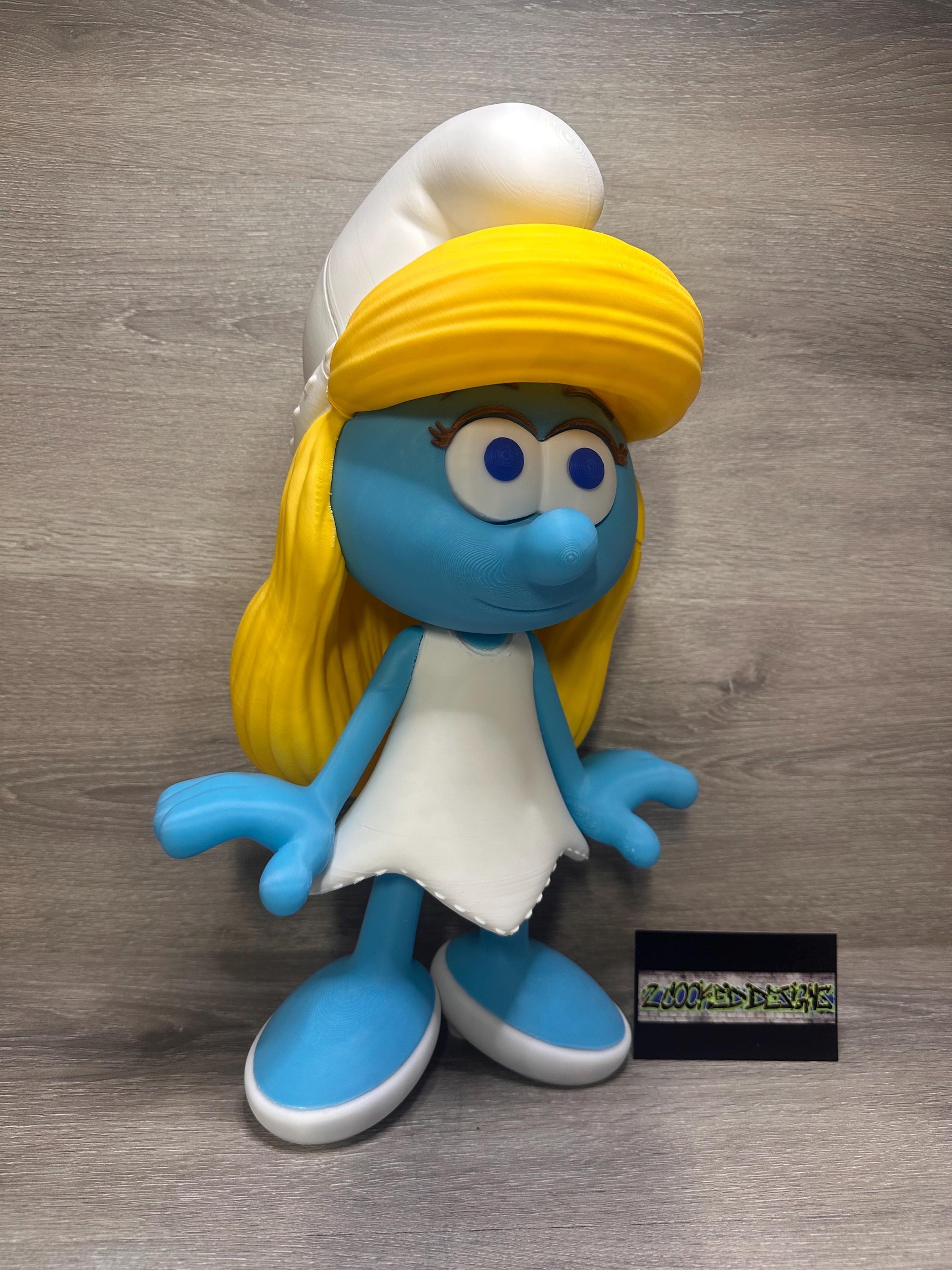 3D Printed Smurfette Character - Etsy