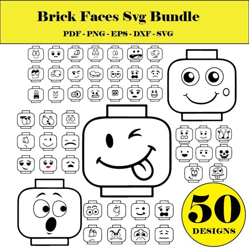 Roblox Face Template - Etsy