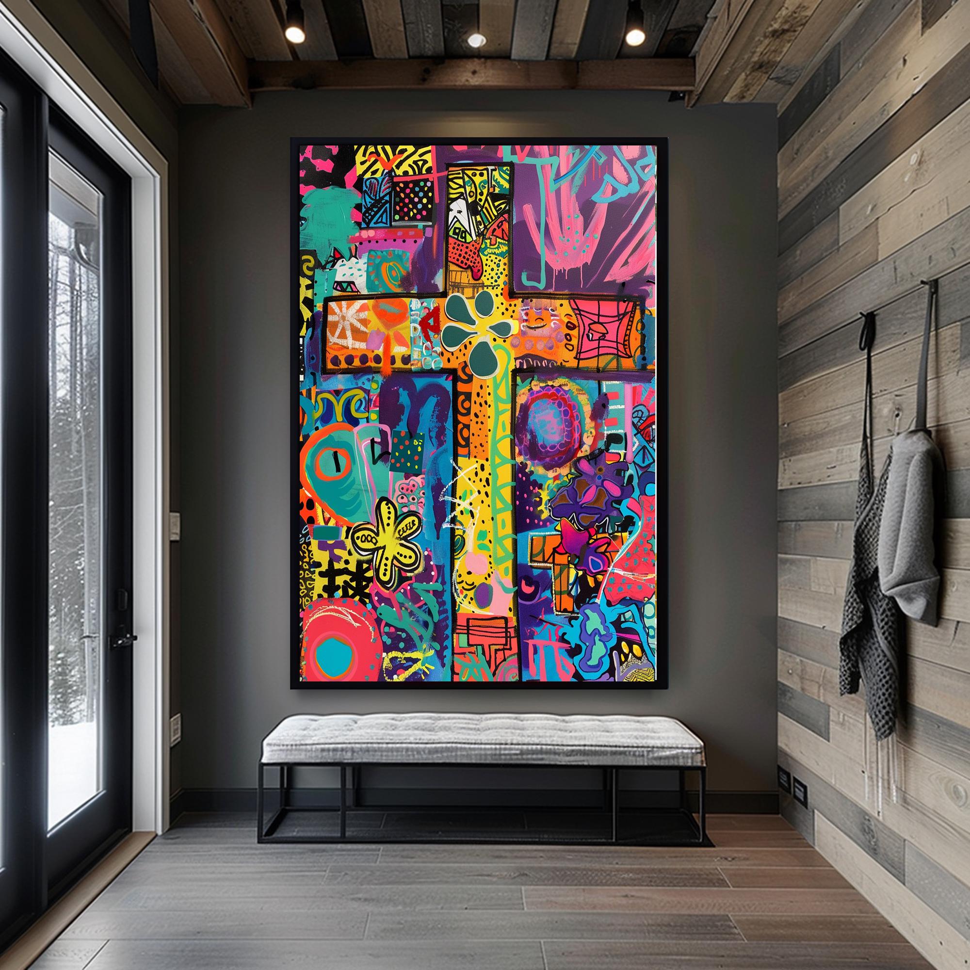 Cross Decor Christian Gift Church Wall Decor Christmas Gift Gift for ...