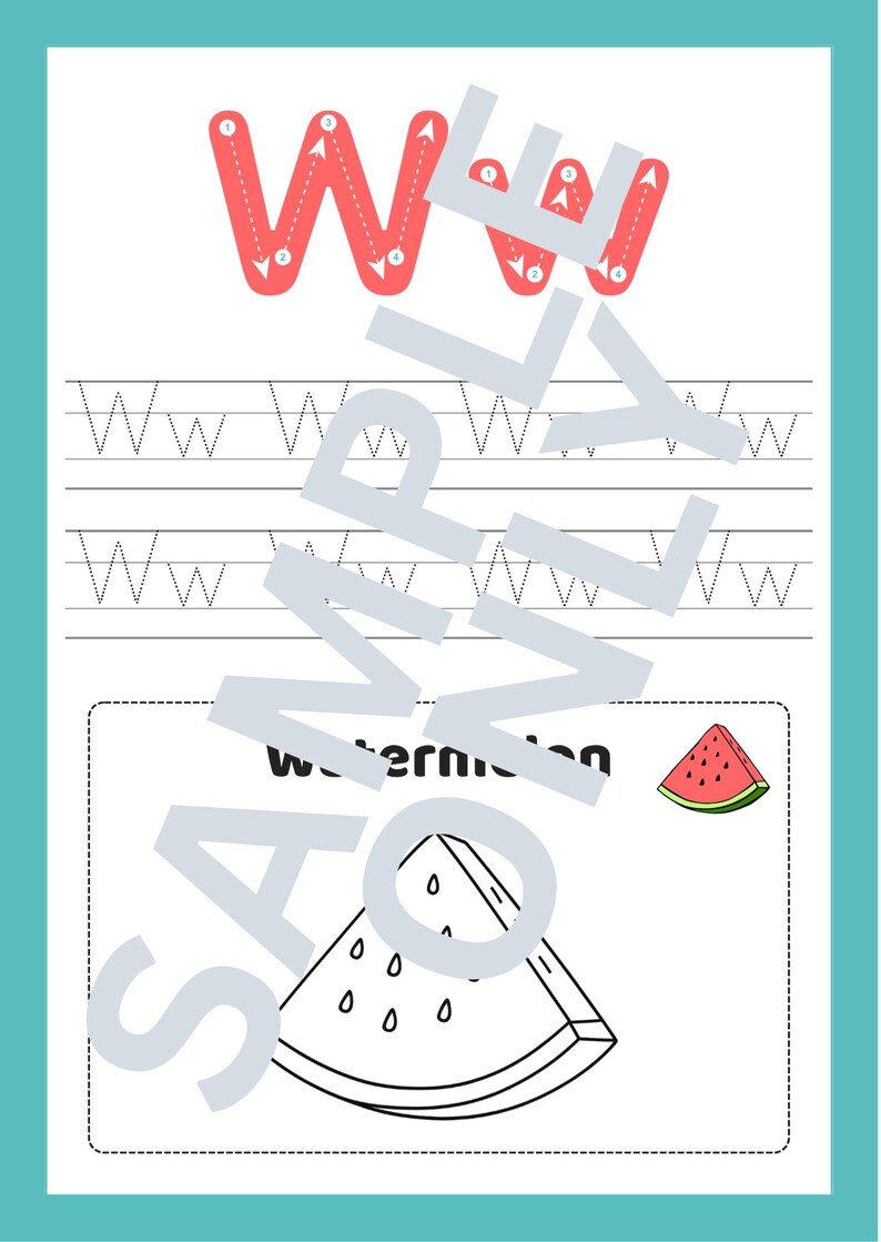 ABC Trace and Color Worksheet for Kids | Alphabet Tracing Book PDF ...