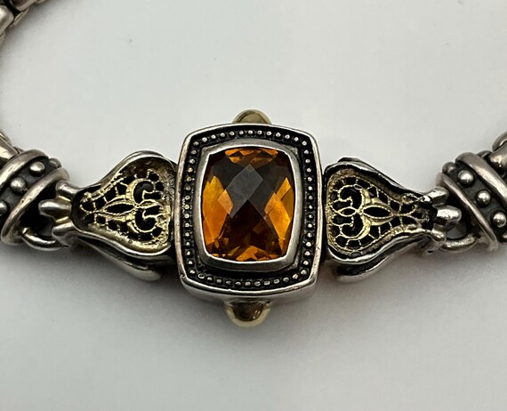 William Schraft Sterling Silver and 18K Gold, Gold Fe… - Gem