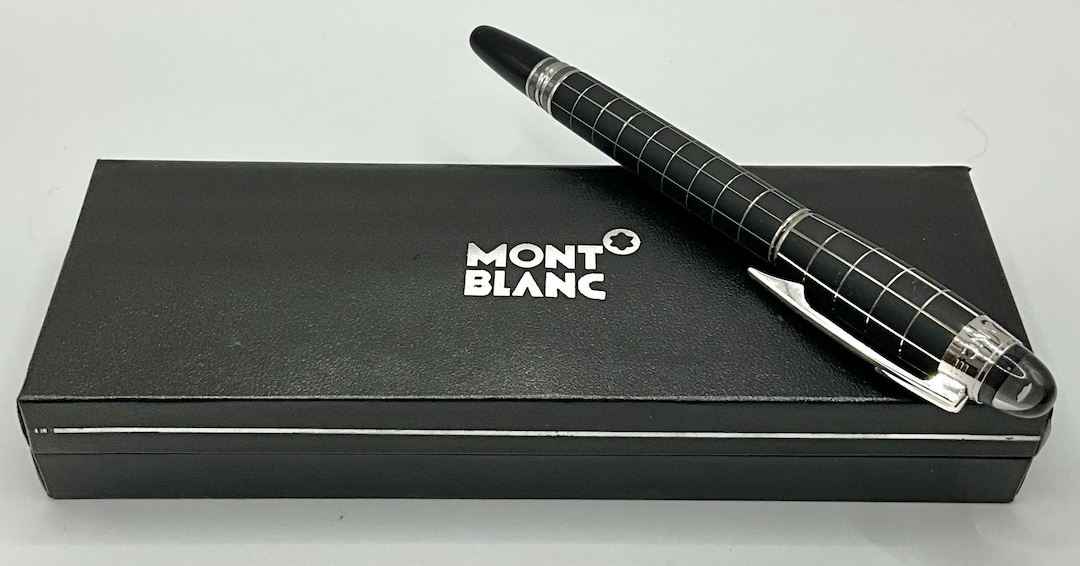 Montblanc Starwalker Metal Rubber Line Ballpoint Pen Ballpoint Pen ID ...