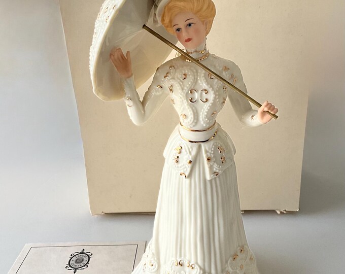 Lenox Morning Promenade Victorian Ladies of Fashion Collection Figurine ...