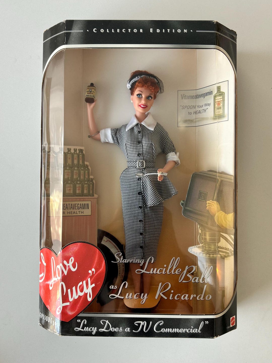 I Love Lucy Doll Lucy Does a TV Commercial Collector Edition 1997 ...
