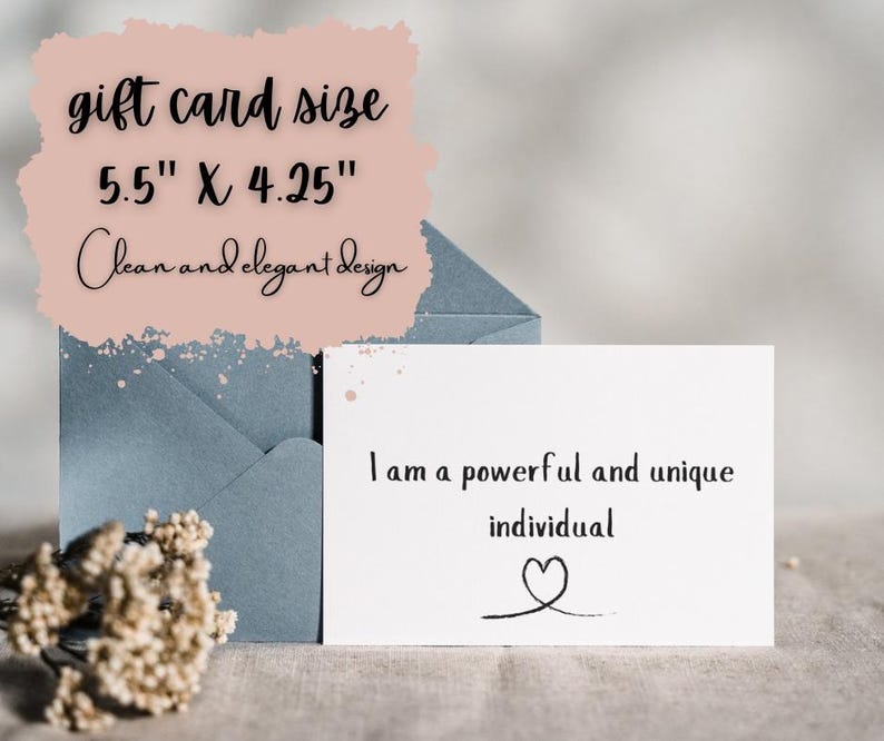 88 Empowering Printable Cards for Women and Girls Boost Confidence With ...