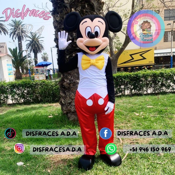 Mickey Mouse Costume - Etsy