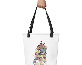 Studio Ghibli Bag, Movie Bag, Tote Bag, Fan Tote Bag, Movie Tote Bag ...