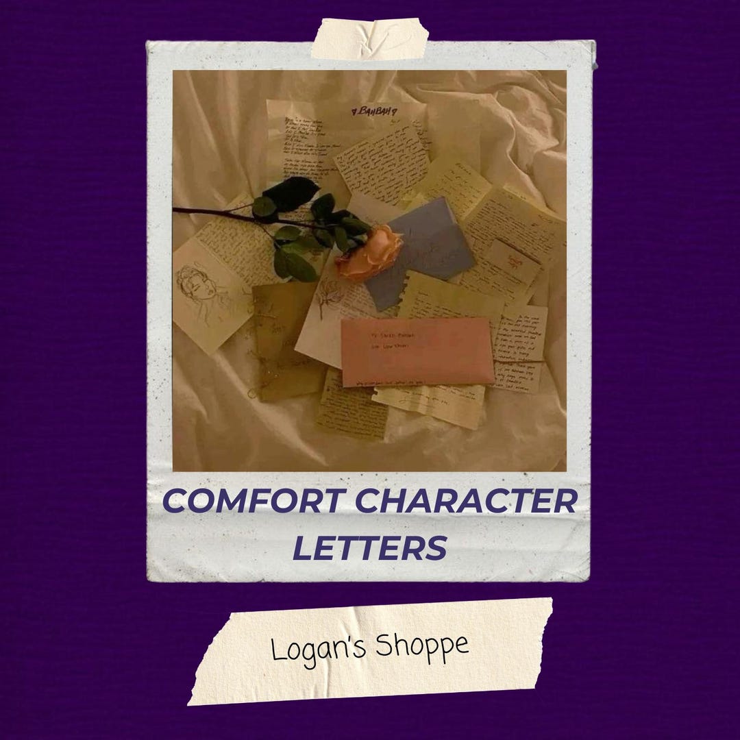 Comfort Character Shifting Letter Any Desired Reality - Etsy