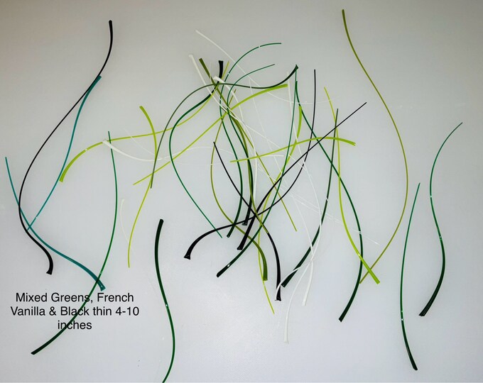 1 Oz Bullseye Thin Vitrigraph Glass 3-10 Inches in Length - Etsy