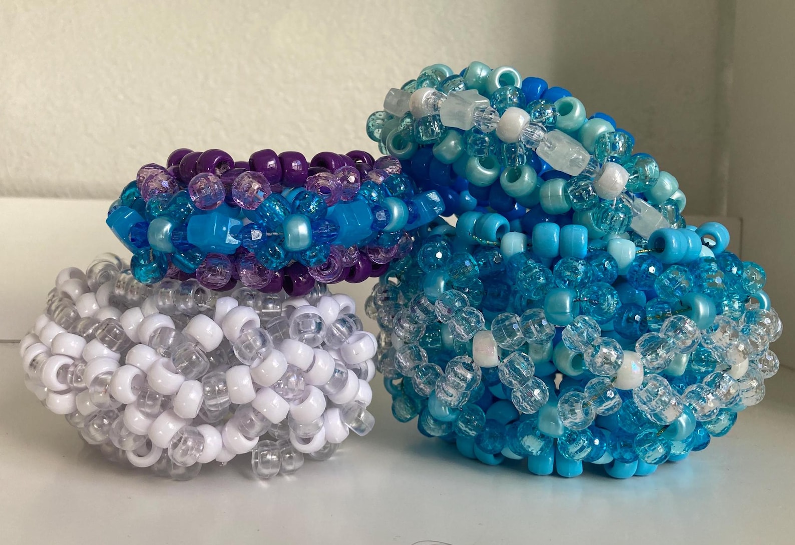 3D X-cuff Kandi, Personalized Kandi Cuff, Custom Beaded 3D Cuff - Etsy