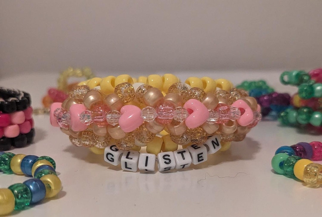 Dandy's World Glisten Inspired Kandi Cuff 3-D X Cuff - Etsy