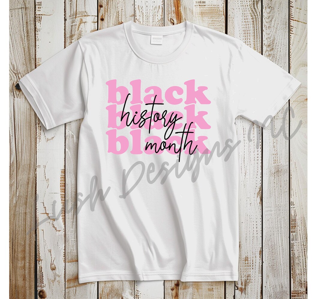 Pink Power Black History Month Tee - Etsy
