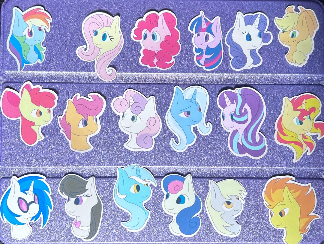 My Little Pony: Fim Stickers - Etsy