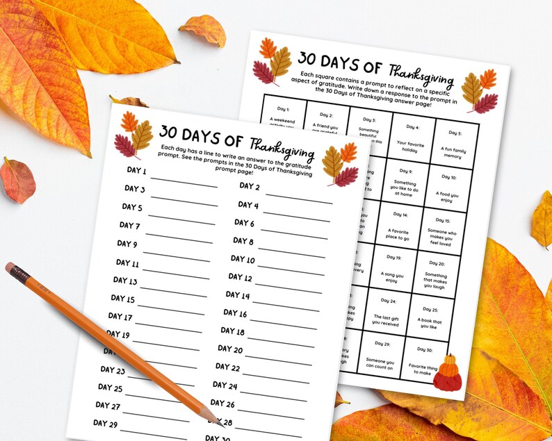 Thanksgiving Gratitude Bundle, Gratitude Activity for Kids ...