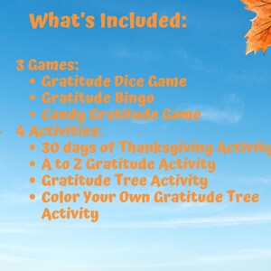 Thanksgiving Gratitude Bundle, Gratitude Activity for Kids ...