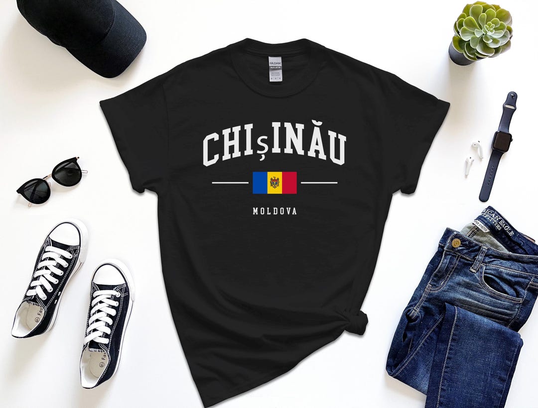 Chișinău Shirt, Capital City of Moldova, Custom Tshirt Free Gift ...