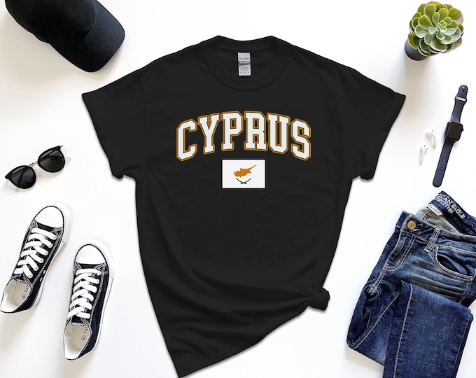 A5 Sticker Sheet Cyprus Landmarks Vinyl Stickers Europe Map Airport ...