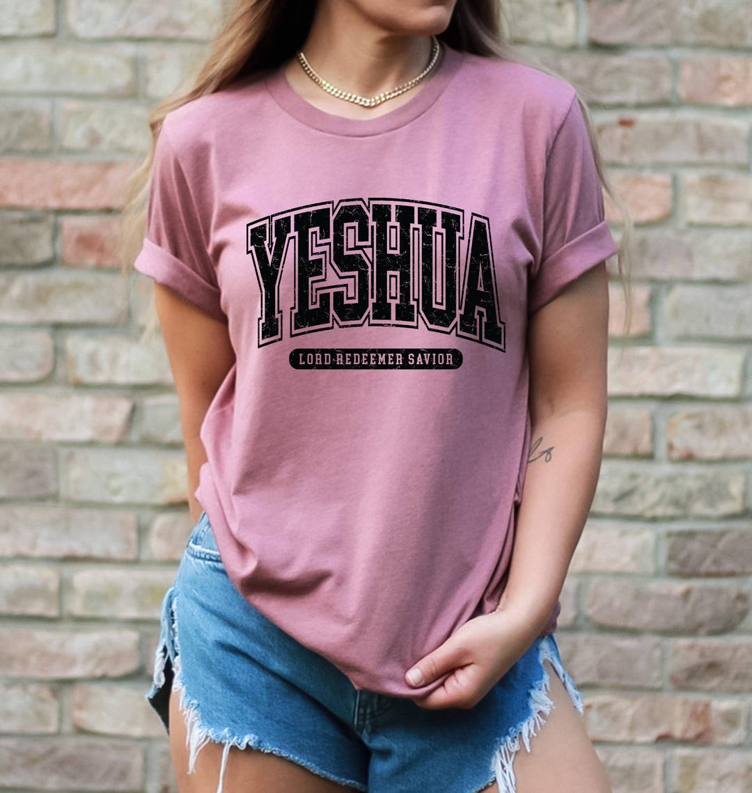 Vintage Yeshua Tshirt, Christian Yeshua Sweatshirt, Religious ...