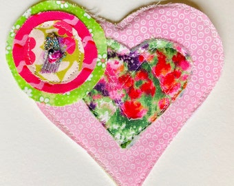 Fabric applique | Etsy