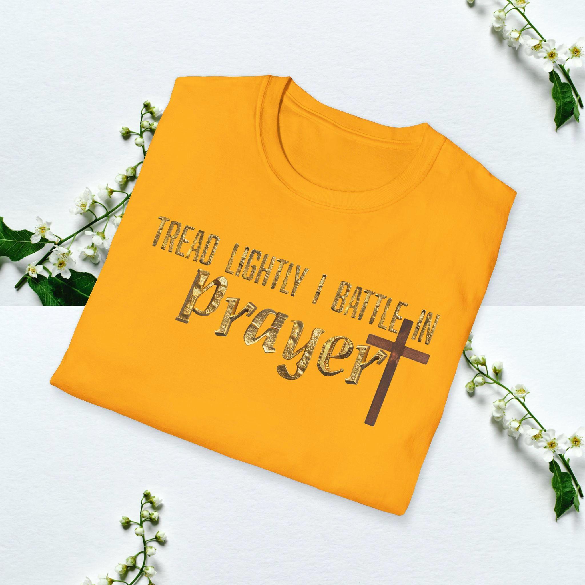 Battle Ready, Tread Lightly, I Battle in Prayer, Graphic Tee - Etsy