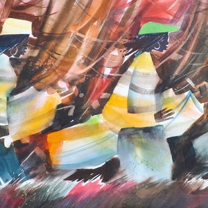 Golf Divas Watercolor Print, African American Art, Golf Gift, Golf Art ...