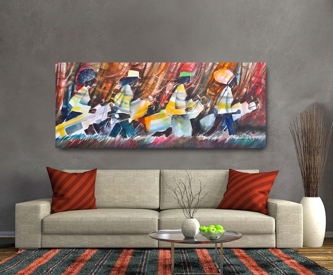Golf Divas Canvas Art, African American Art, Contemporary Art, Golf Art ...