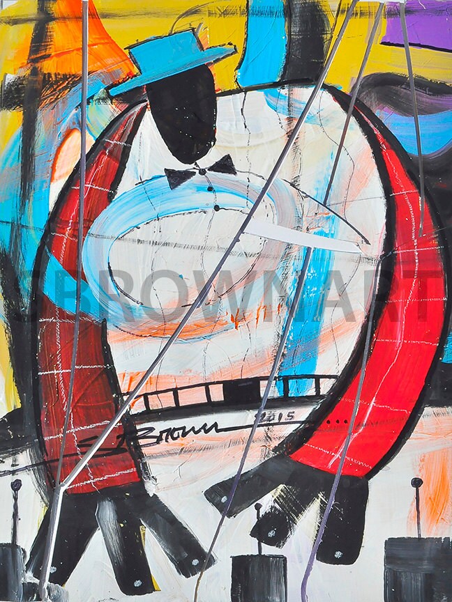 Piano Man Print Abstract Art Jazz Art Art for Music - Etsy