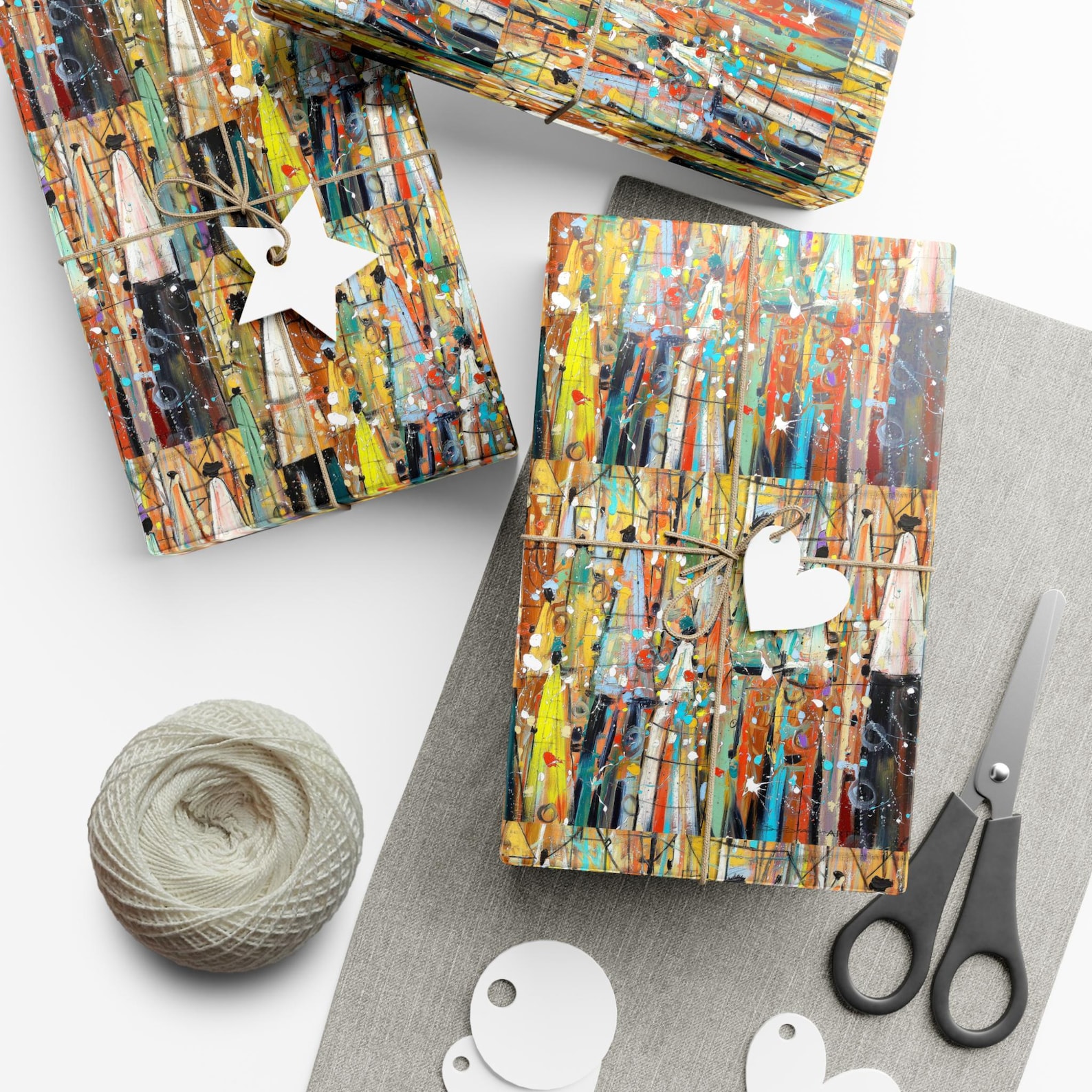 Gift Wrap Papers, Wrapping Sheets for Presents, Fun Gift Packaging ...