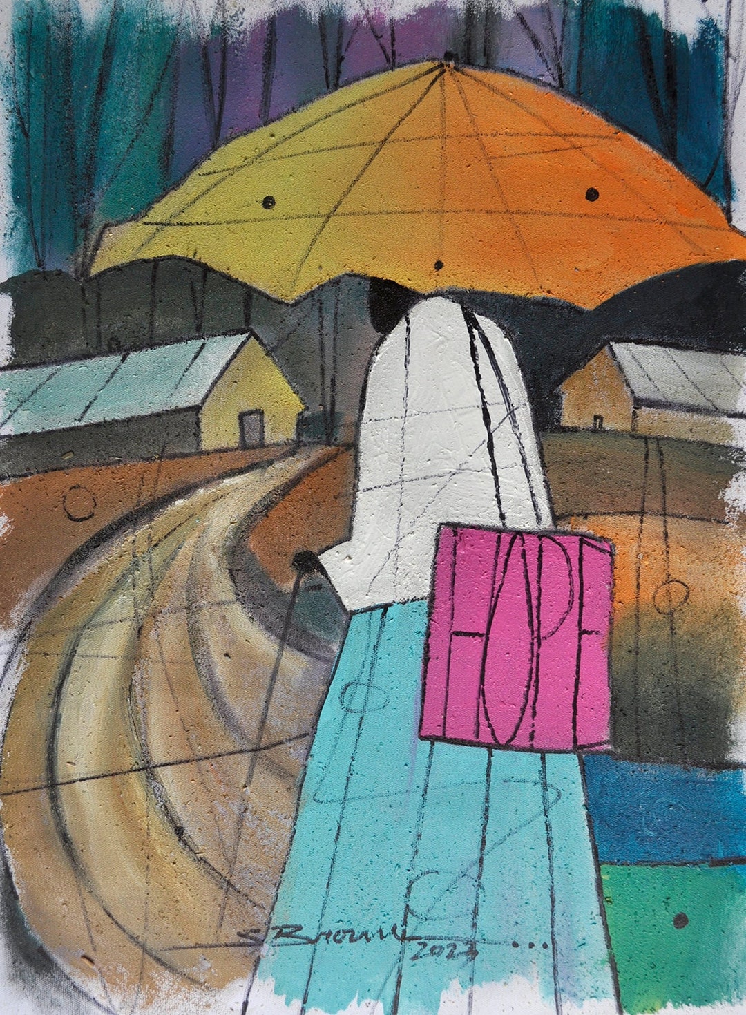 Hope Watercolor Print, African American Art, African Black Art, Wall ...