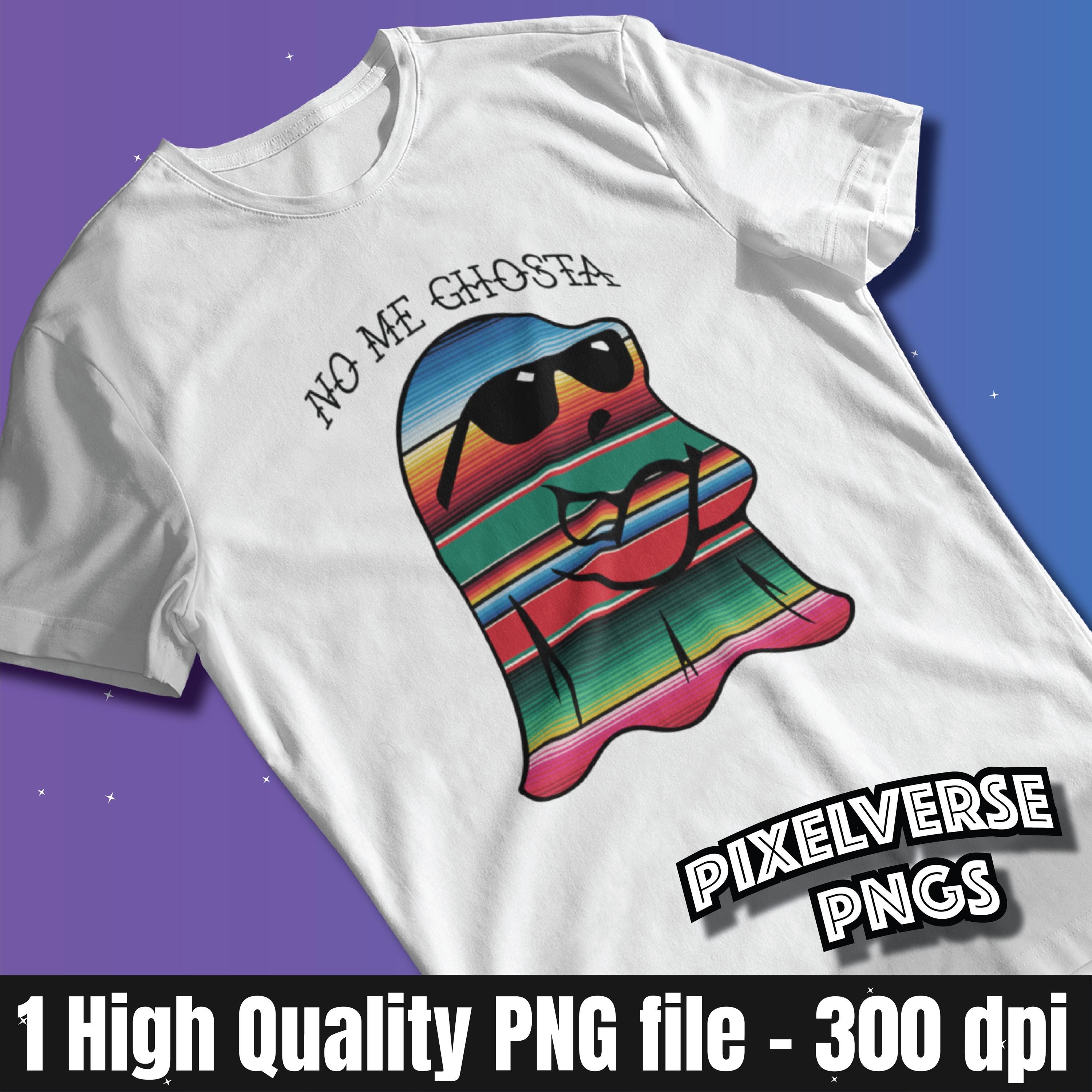 No Me Ghosta PNG, Serape Ghost Digital Art, Funny Chicano Clipart, Dia ...